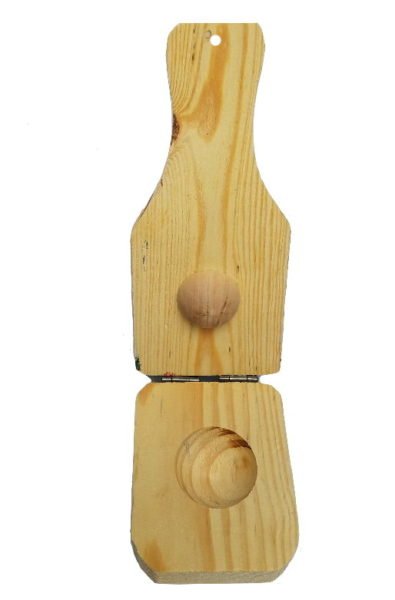 Tostonera de Rellenos en Madera – Coquí Taíno | Boricua.com